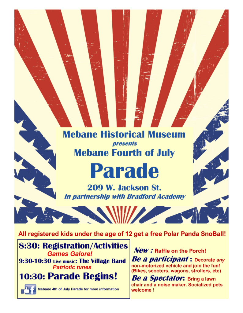 4th of July Parade - City of Mebane, NC