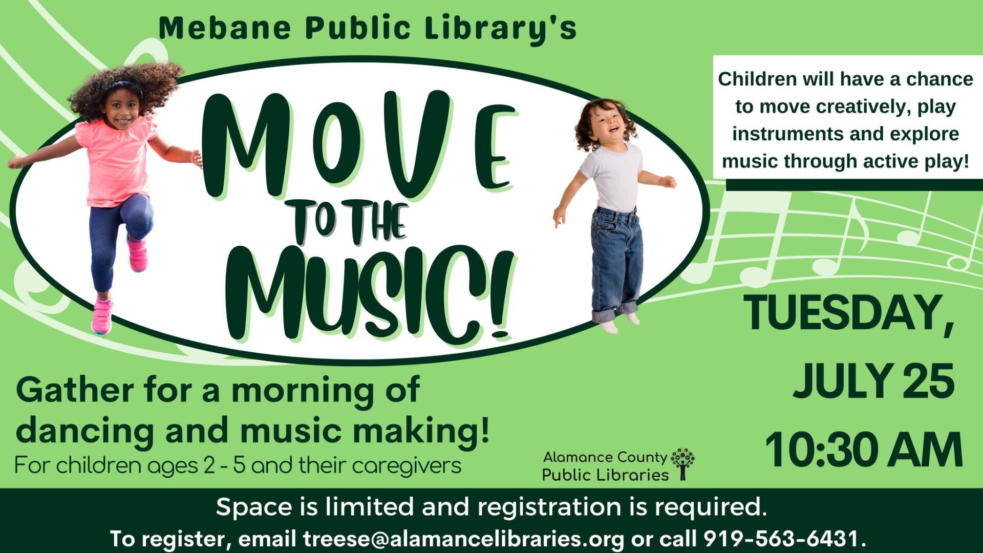 Move to the Music - City of Mebane, NC